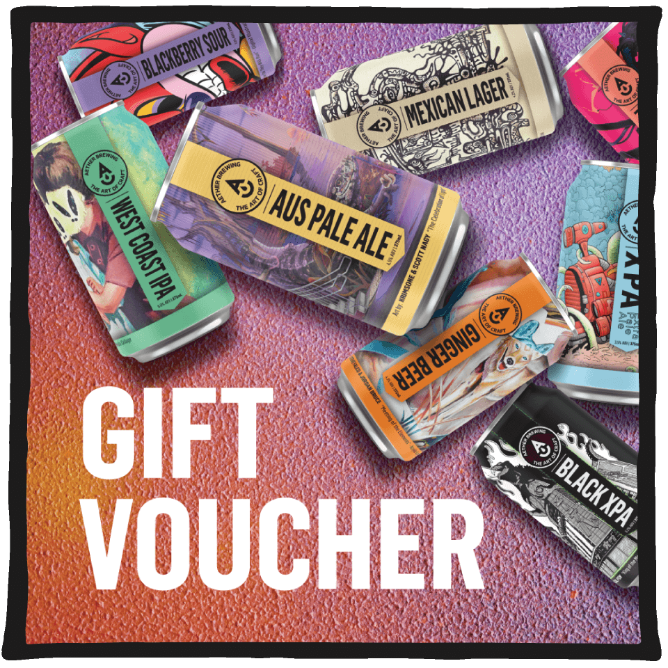Beer Gift Card | Craft Beer Voucher | Aether Brewing Brisbane